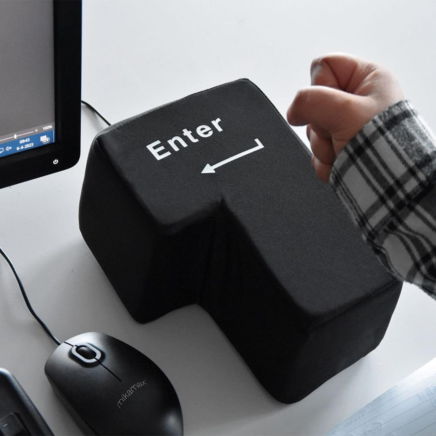 Μεγάλο Πλήκτρο Enter MikaMax Big Enter Button Αντιστρές Μαξιλάρι ...