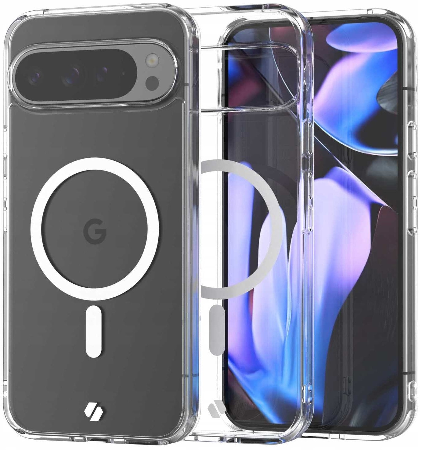 Θήκη Google Pixel 9 / 9 Pro - Spacecase Clear MagSafe Σκληρή Διάφανη με ...