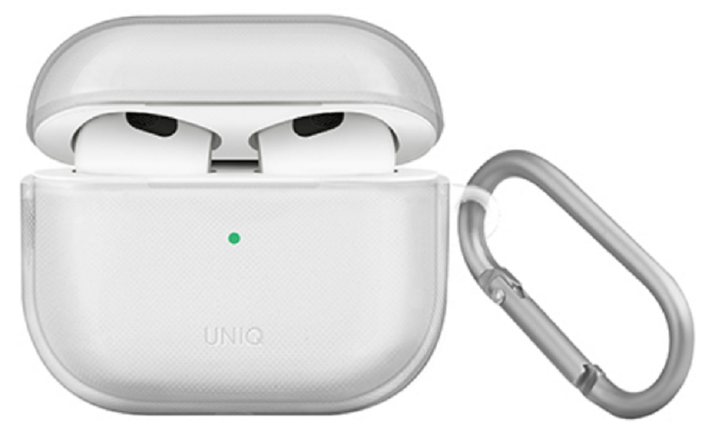 Uniq Glase Case - Διάφανη Θήκη για AirPods 3rd Gen - Glossy Clear ...